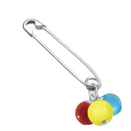 Brosa - pin de siguranta - perle swarovski